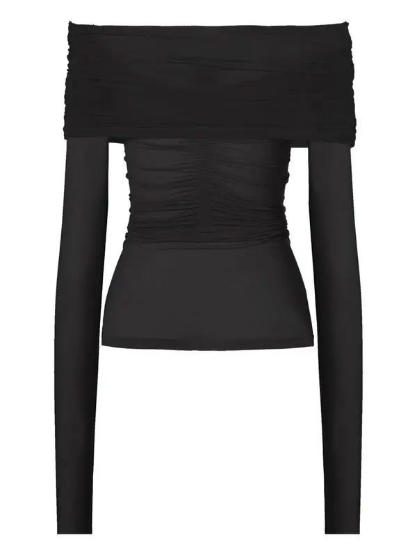 Wolford Off-shoulder Top - Black