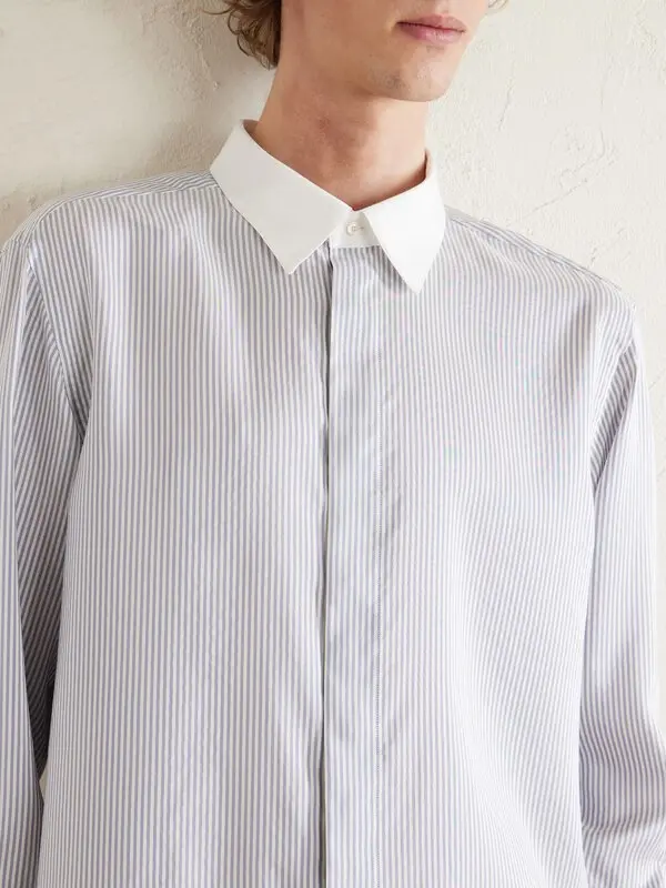 TOM FORD Striped Silk Shirt