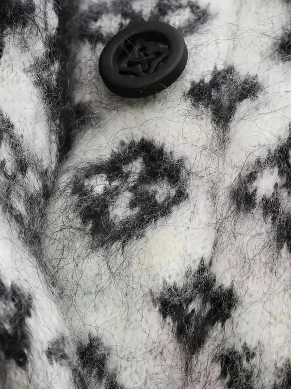 LOUIS VUITTON 2010s Brushed Monogram Cardigan
