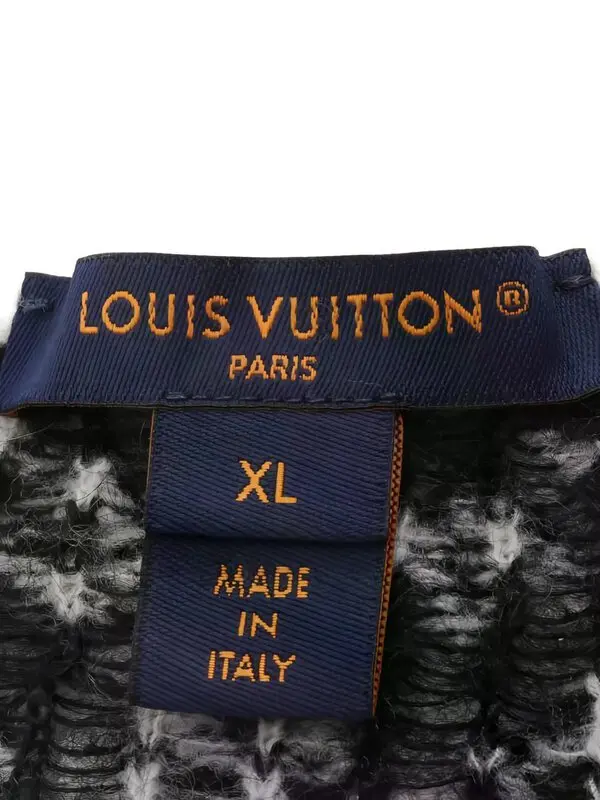 LOUIS VUITTON 2010s Brushed Monogram Cardigan