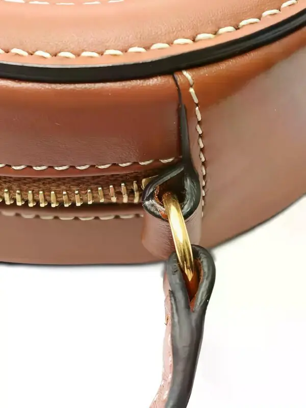 Celine Triomphe Oval Shoulder Bag - Brown