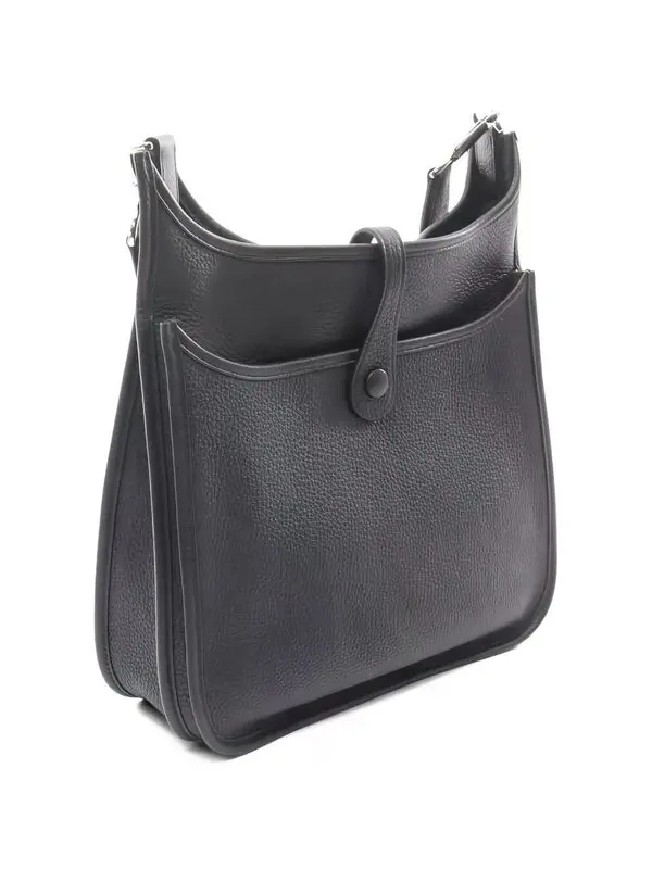 Hermès 2024 Pm Evelyne Iii Leather Shoulder Bag - Black