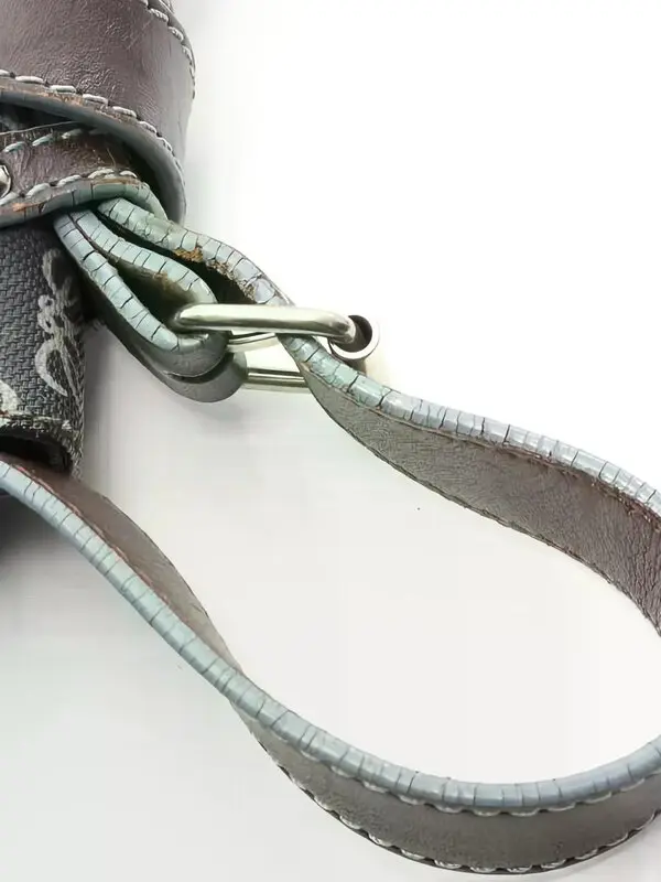 Loewe 2000s Anagram Shoulder Bag - Grey