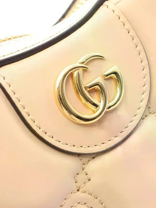 Gucci 2010's Gg Matelasse Chain Shoulder Bag - Neutrals