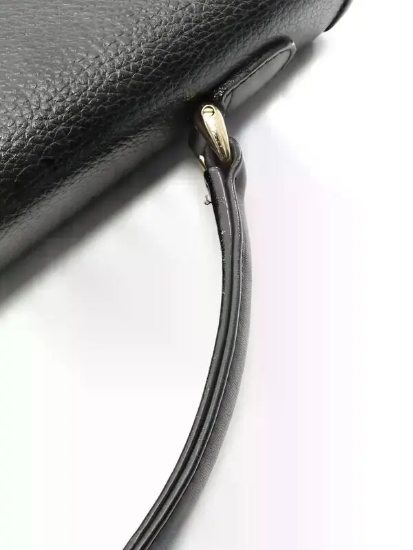 Burberry 2010s Shadow Horse Leather Tote Bag