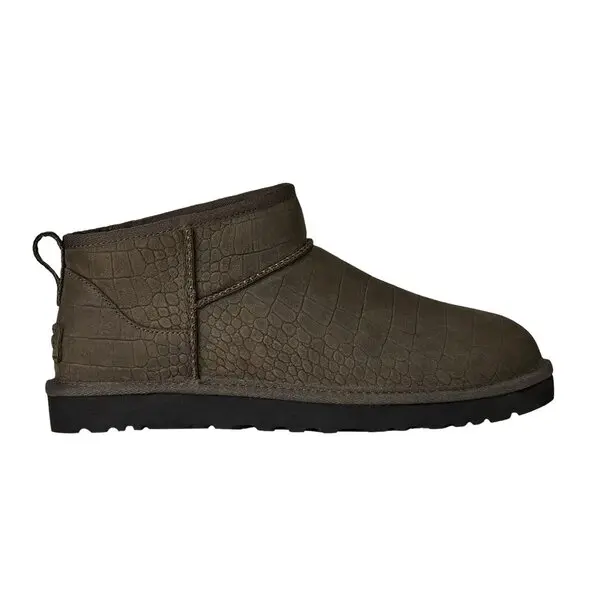 UGG Classic Ultra Mini Embossed Ankle Boots