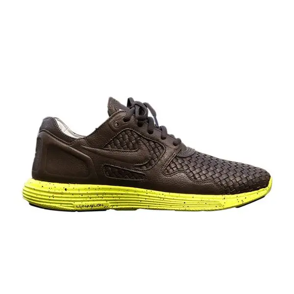 Nike Lunar Flow Woven Leather Sneakers