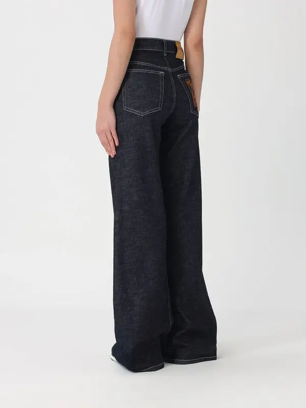 Marni High Rise Wide Leg Jeans - Blue