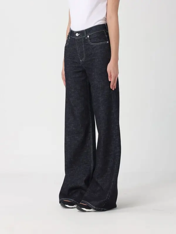 Marni High Rise Wide Leg Jeans - Blue