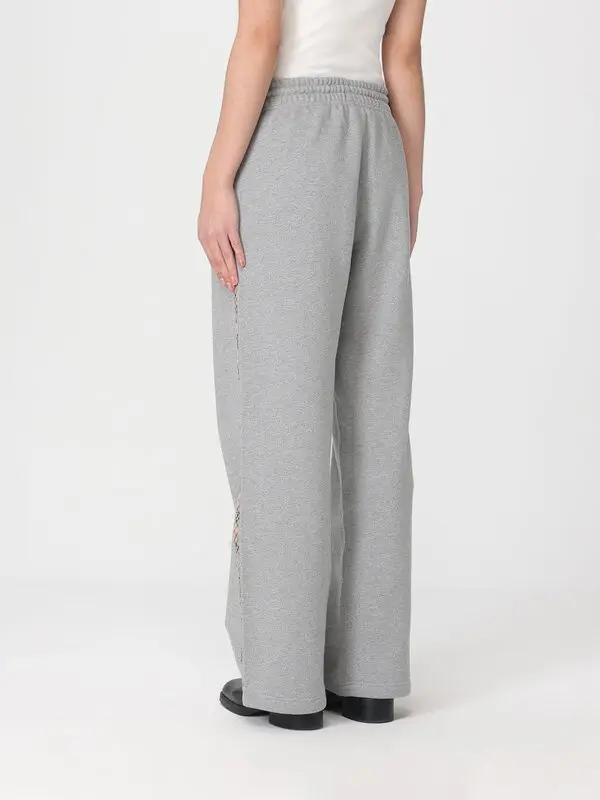 Burberry Sweatpants With Monogram Detail - Grey