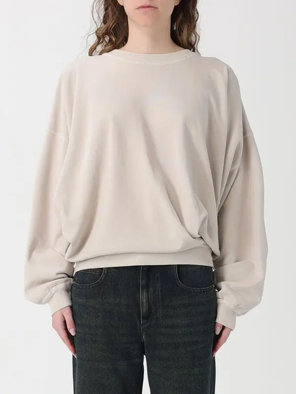 Isabel Marant Long Sleeve Sweatshirt - Beige