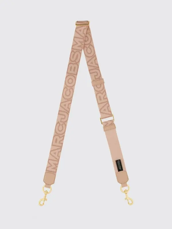 Marc Jacobs Shoulder Bag With Jacquard Logo - Beige