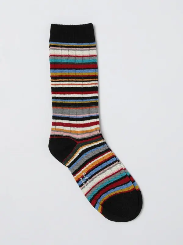 Paul Smith Striped Crew Socks - Multicolor