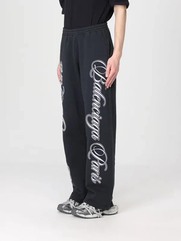 Balenciaga Logo Track Pants - White