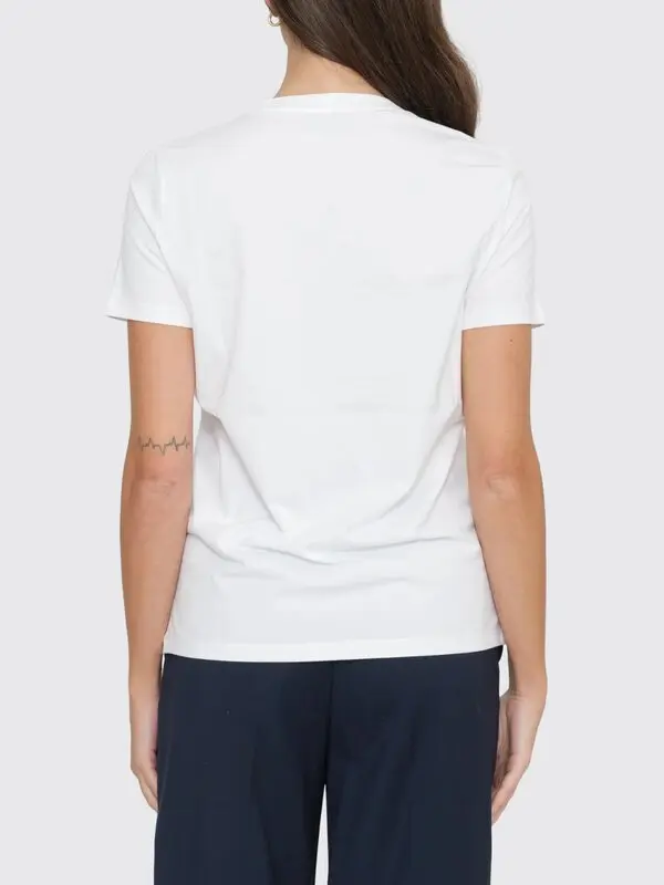 Elisabetta Franchi Embossed Logo T-shirt - White 1