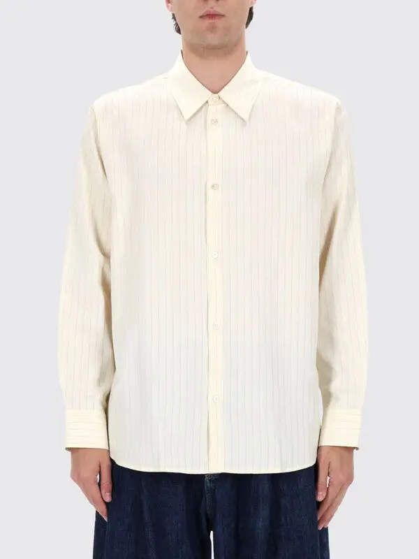 Studio Nicholson Striped Cotton Shirt - Ivory