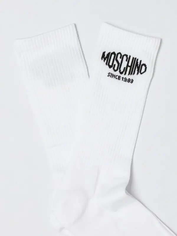 Moschino Ribbed Socks