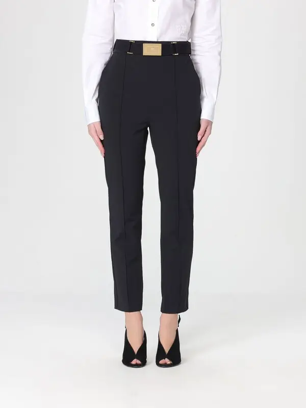 Elisabetta Franchi Trousers - Black
