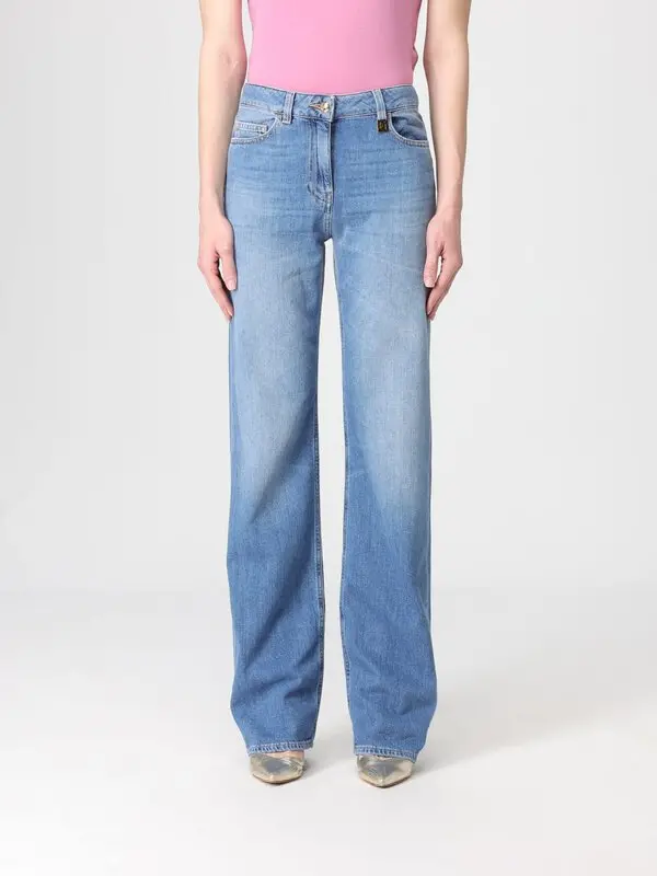 Elisabetta Franchi Straight Leg Jeans