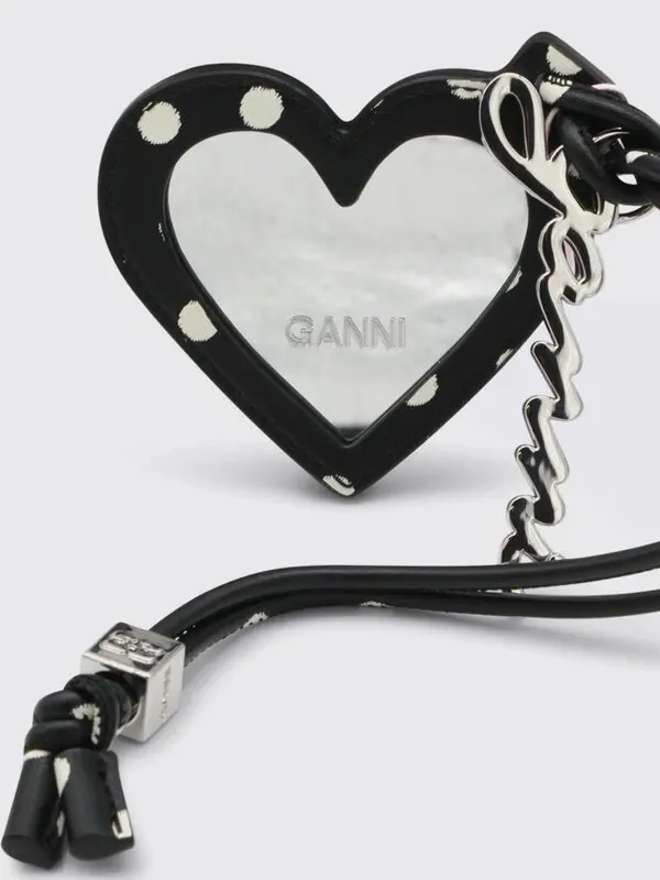 GANNI Key Chain - Black