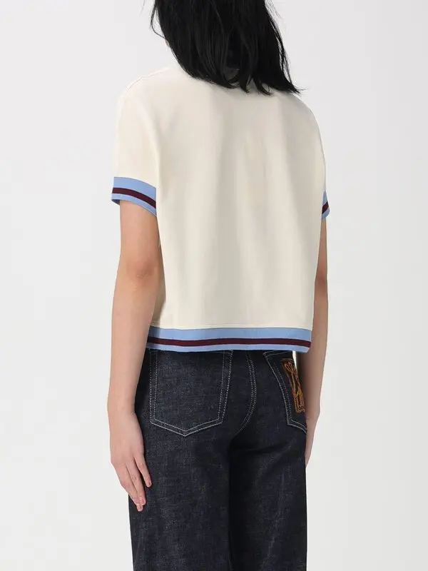 Marni Short Sleeve Polo Shirt - White