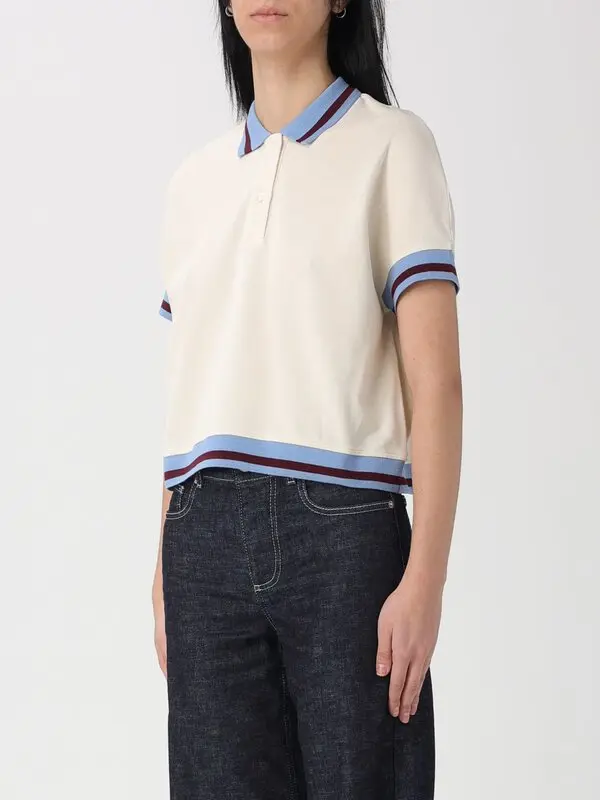 Marni Short Sleeve Polo Shirt - White