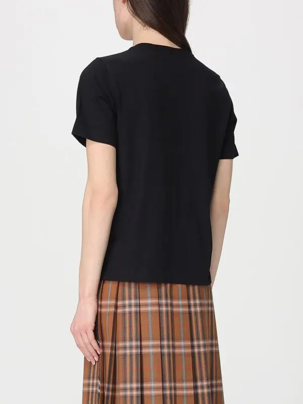 Burberry Embroidered Logo T-shirt - Black