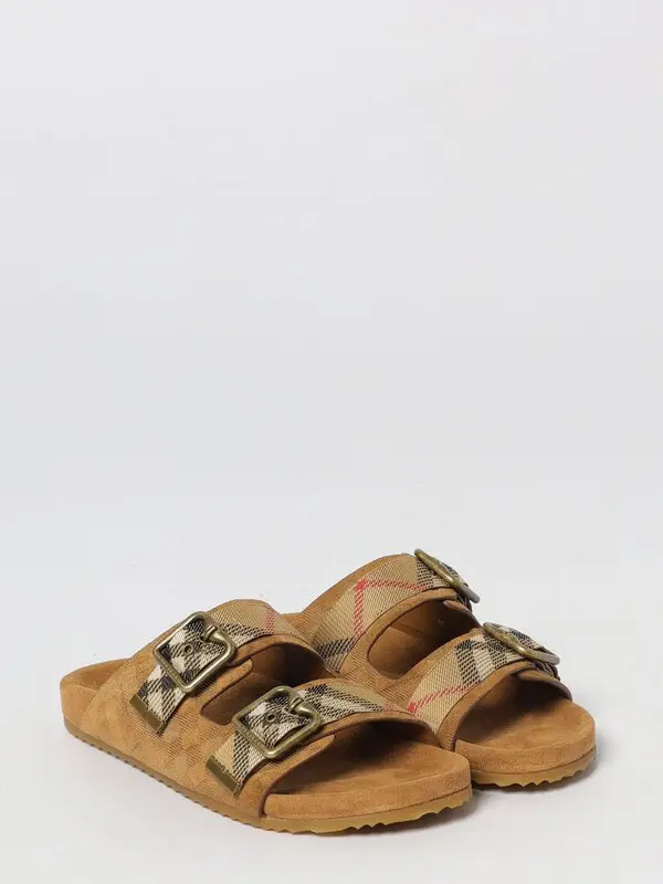 Burberry Heeled Sandal - Brown