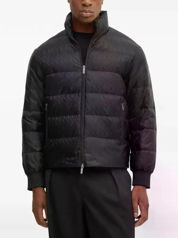 Armani Exchange Monogram Pattern Jacket
