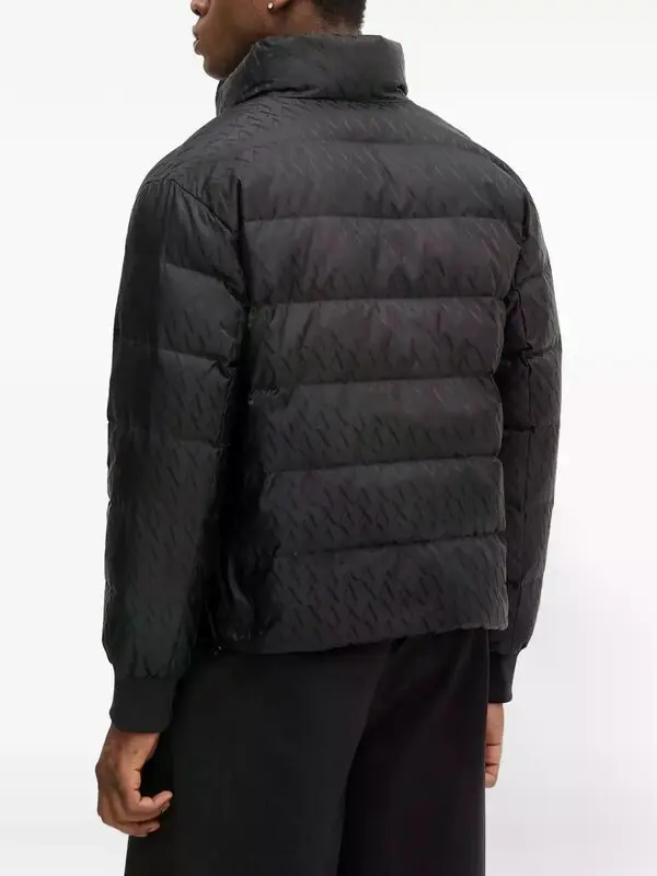 Armani Exchange Monogram Pattern Jacket