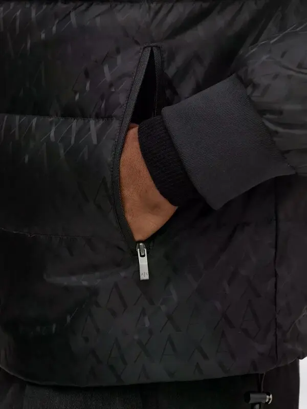 Armani Exchange Monogram Pattern Jacket