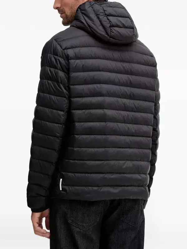 Armani Exchange Quilted Hooded Jacket