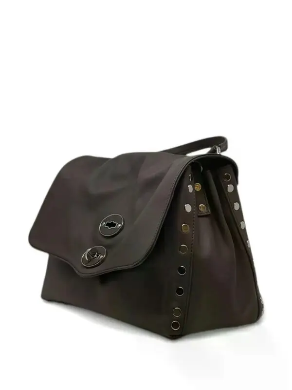 ZANELLATO Small Postina Leather Tote Bag - Brown