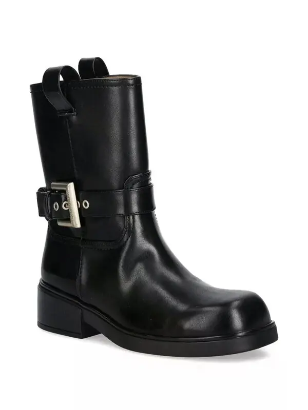 Armani Exchange Buckle-strap Boots