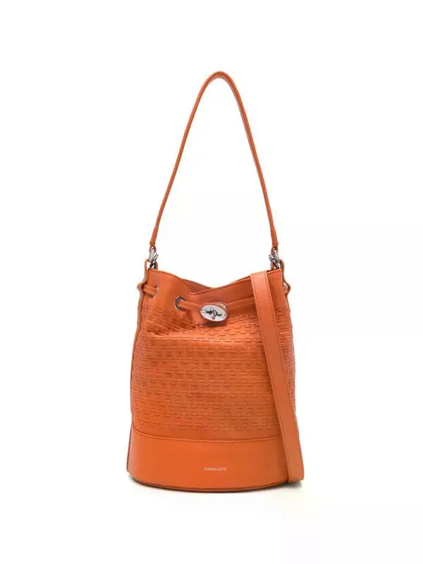 ZANELLATO Monda Textured Bucket Bag