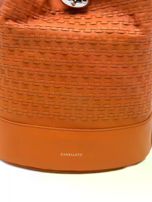 ZANELLATO Monda Textured Bucket Bag