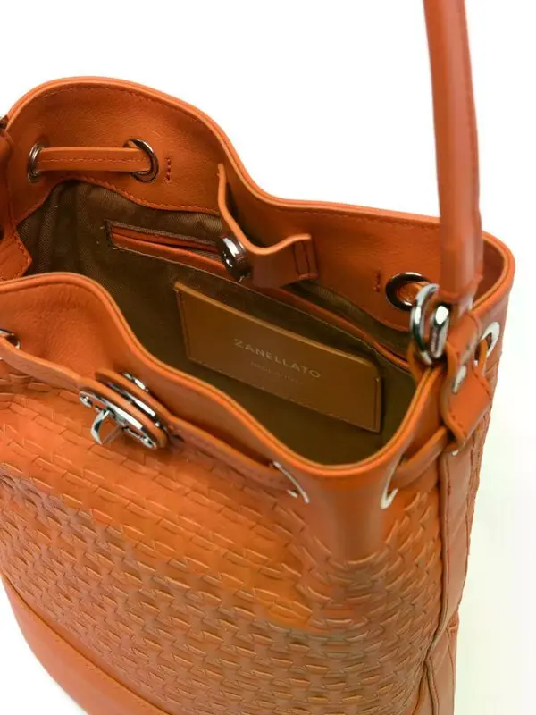 ZANELLATO Monda Textured Bucket Bag
