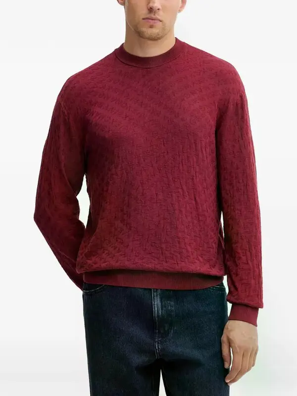 Armani Exchange Crew Neck Long Sleeve Sweater