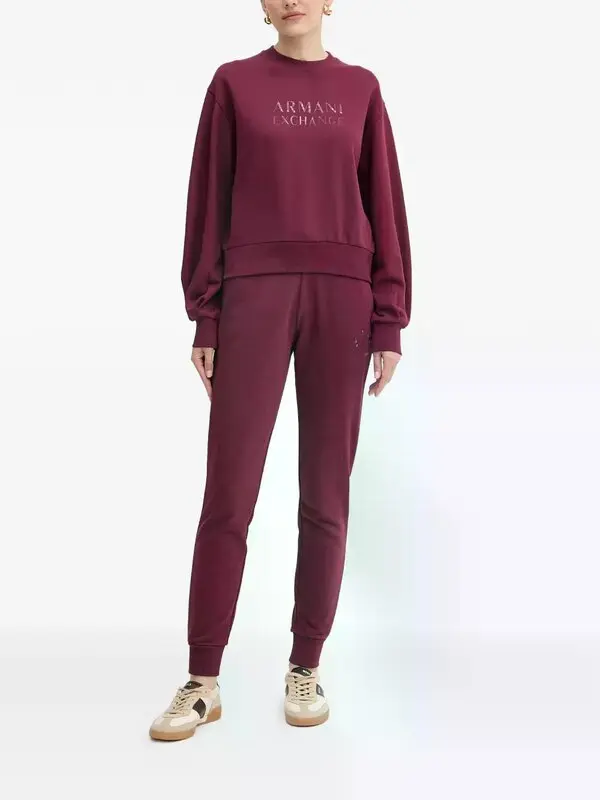 Armani Exchange Logo Crew Neck Top