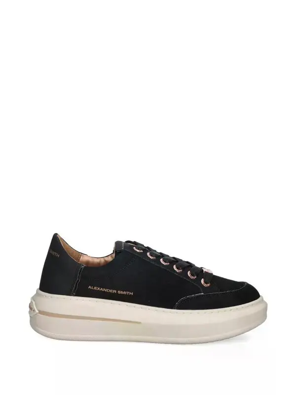 ALEXANDER SMITH Lancaster Eyelet Detail Sneakers