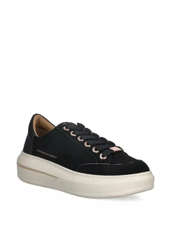 ALEXANDER SMITH Lancaster Eyelet Detail Sneakers