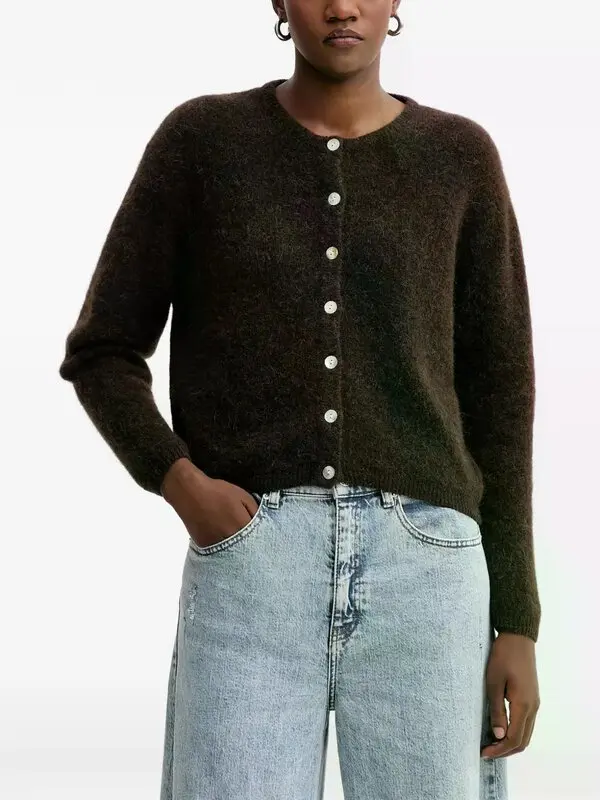 American Vintage Vitow Buttoned Cardigan - Brown