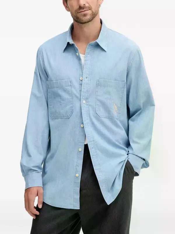 Armani Exchange Pocket Embroidered Shirt