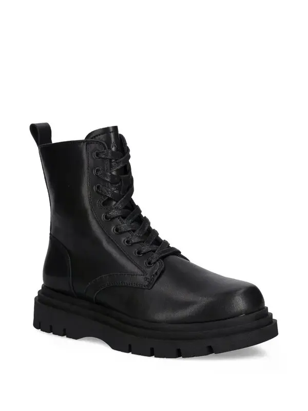 Armani Exchange Round-toe Lace-up Boots