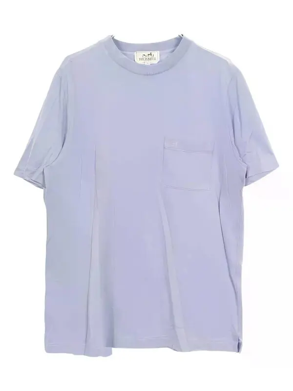 Hermès 2000s Embroidered Pocket T-shirt