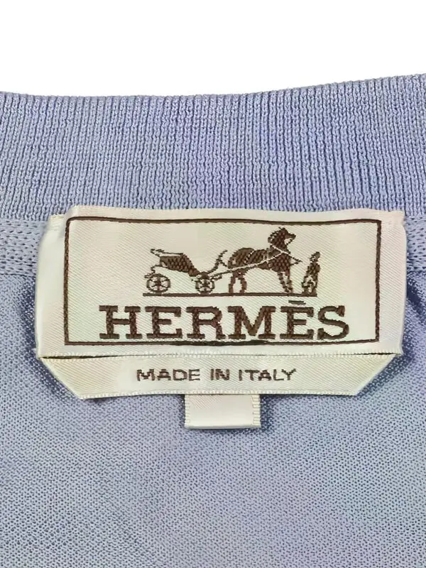 Hermès 2000s Embroidered Pocket T-shirt