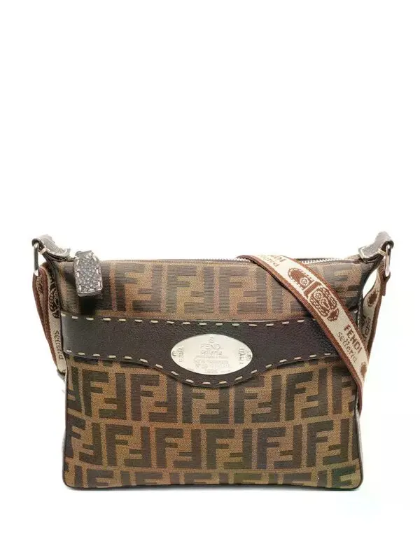 Fendi 2000s Zucca Shoulder Bag
