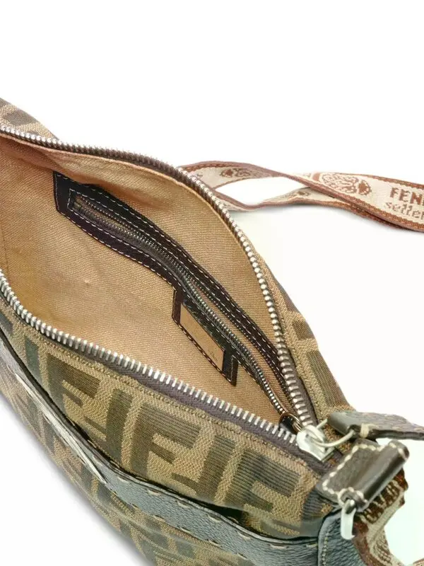 Fendi 2000s Zucca Shoulder Bag