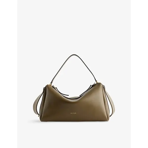 NEOUS Scorpius Leather Tote Bag - Olive