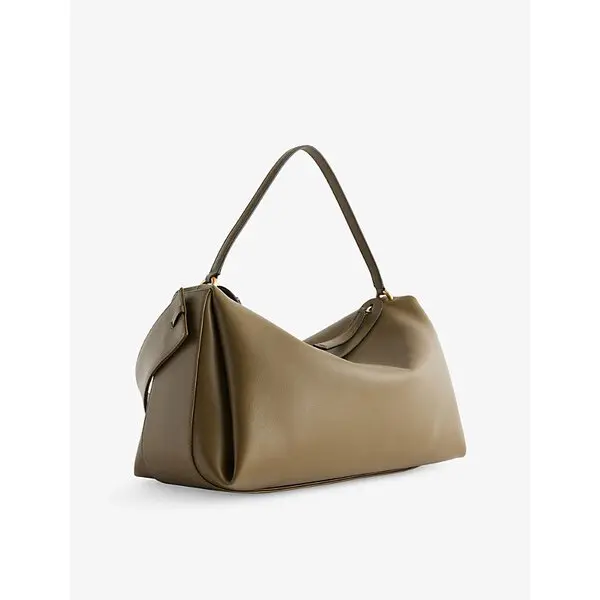 NEOUS Scorpius Leather Tote Bag - Olive